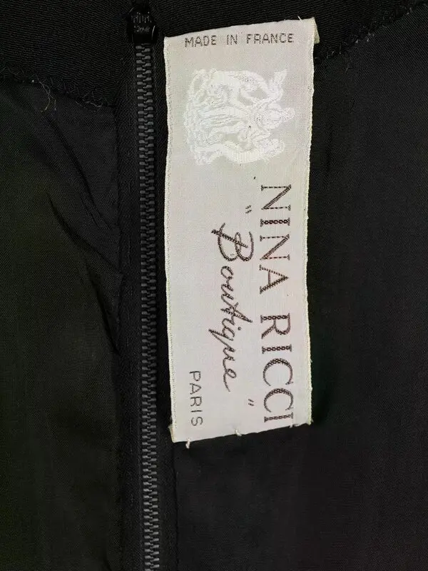 Nina Ricci Gathered Bow Dress