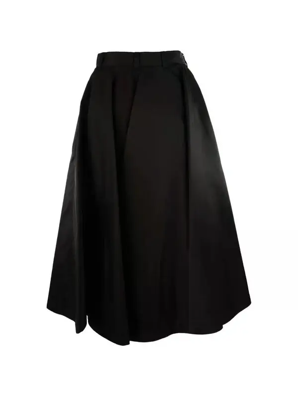 Prada Midi Re-nylon Midi Skirt - Black