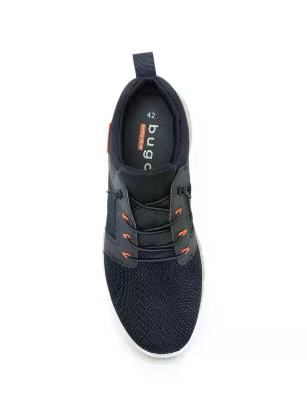 BUGATTI Mesh-panelled Lace-up Sneakers