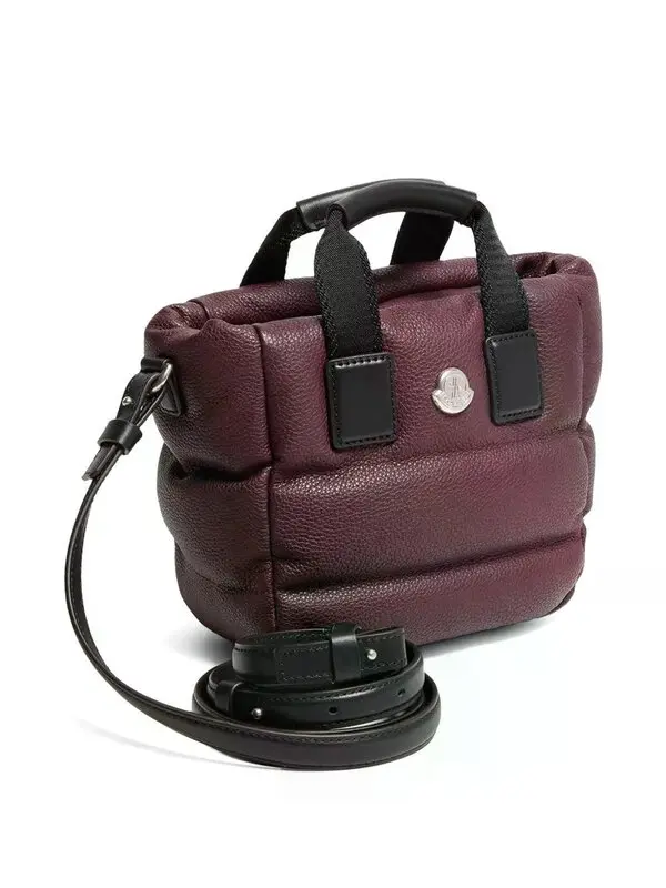 Moncler Micro Caradoc Quilted-leather Tote Bag