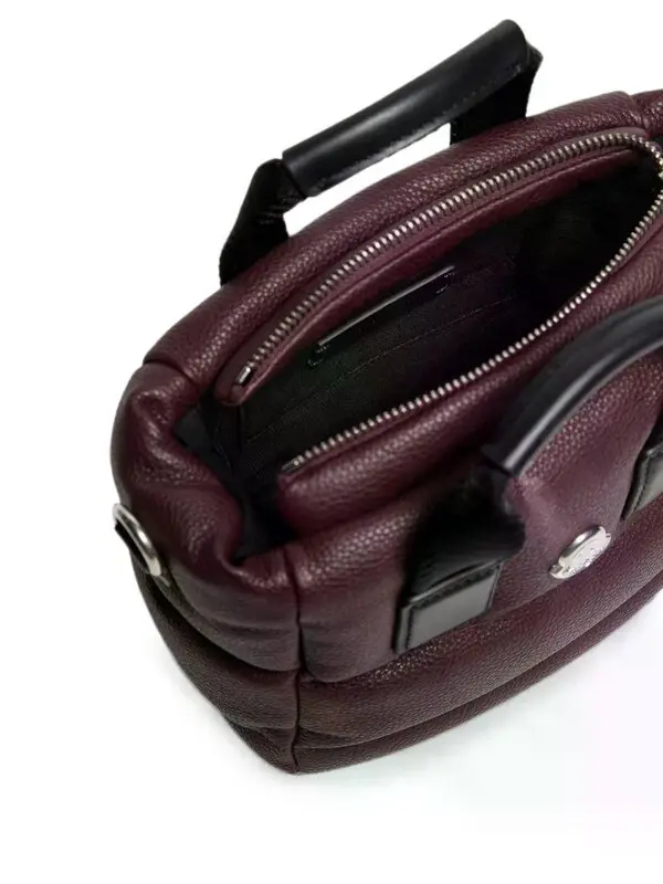 Moncler Micro Caradoc Quilted-leather Tote Bag