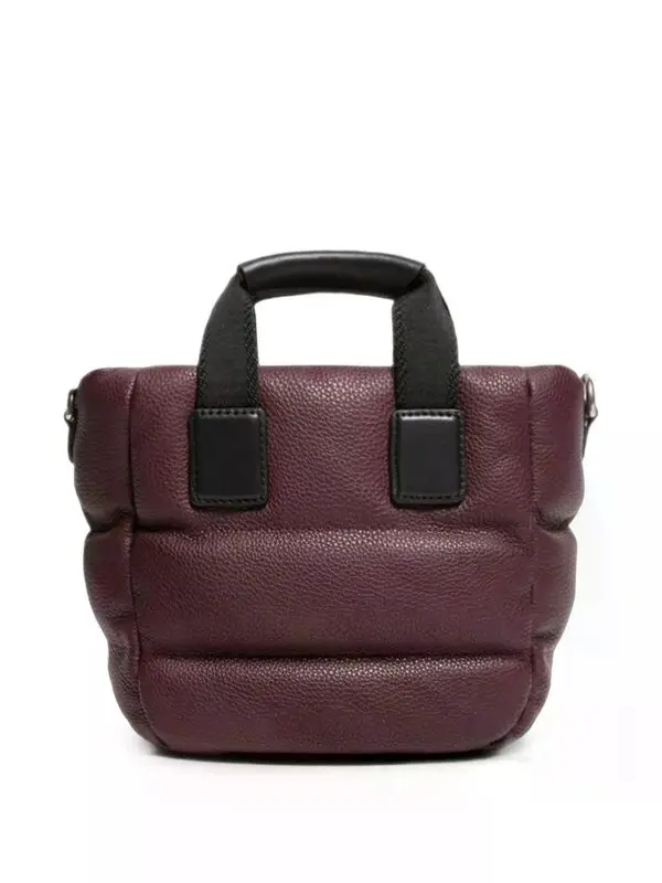 Moncler Micro Caradoc Quilted Leather Tote Bag
