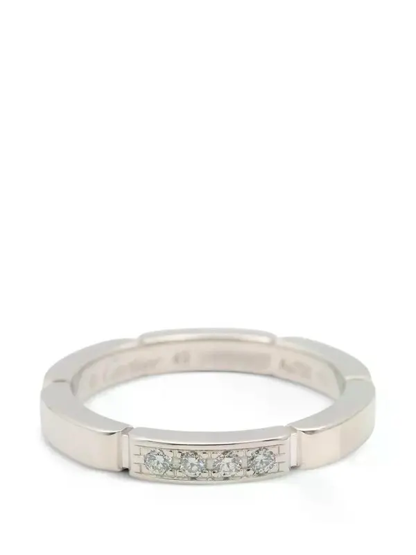 Cartier 10s Maillon Panthère Ring - Silver
