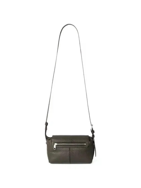 LEMAIRE Mini Soft Gear Bag In Bubble Lambskin - Brown