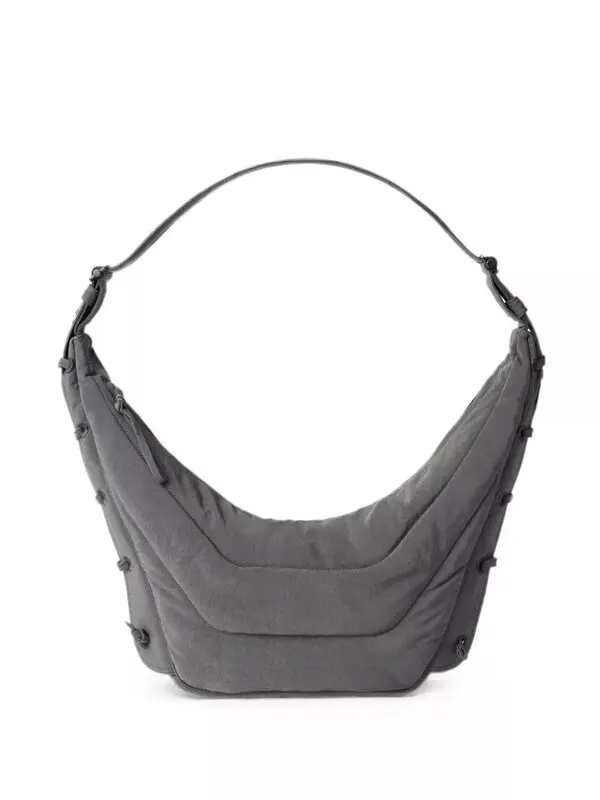 LEMAIRE Medium Soft Game Bag In Nylon Canvas - Blue