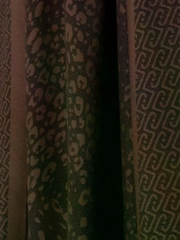Liu Jo Leopard-print Logo-pattern Scarf
