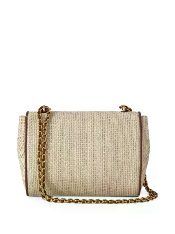 Mulberry Lily Raffia Shoulder Bag