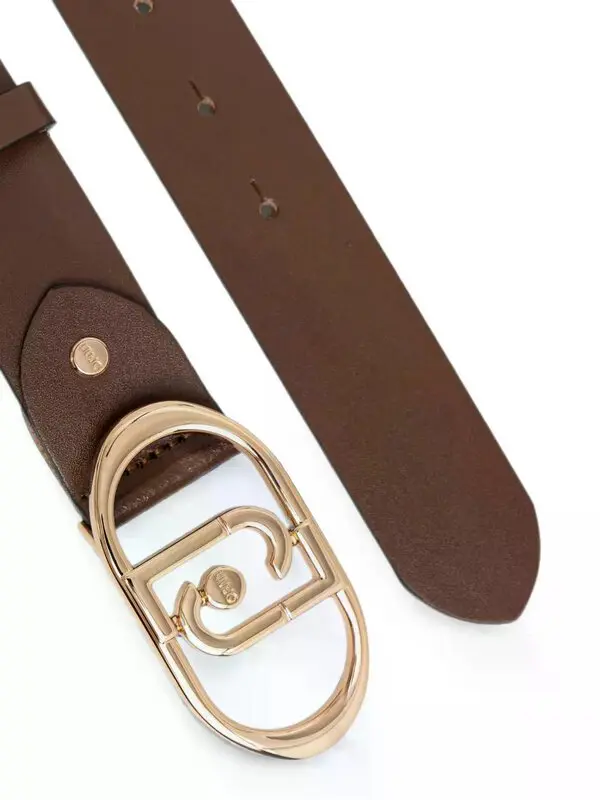 Liu Jo Logo-plaque Leather Belt