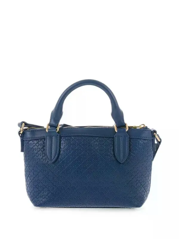 Moschino Valentina Heart-embossed Tote Bag - Blue
