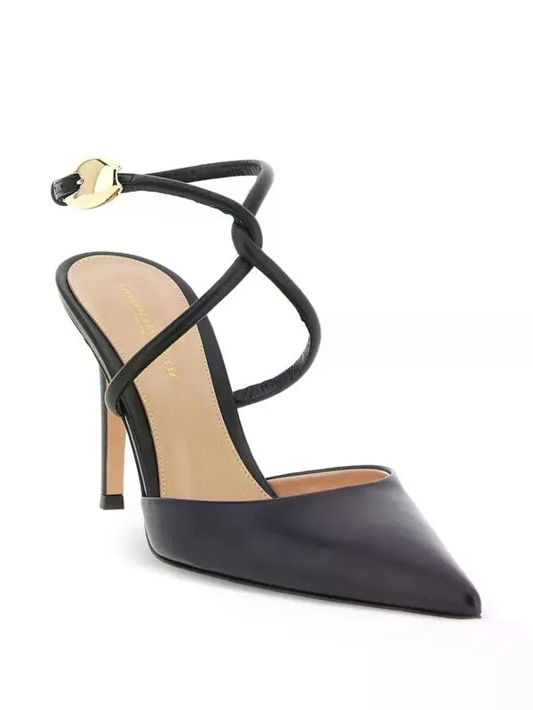 GIANVITO ROSSI Jungle Mamba Asymmetric Pumps