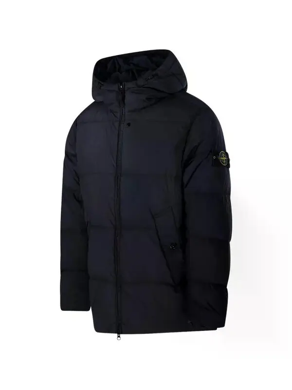 Stone Island Compass-badge Hooded Padded Coat
