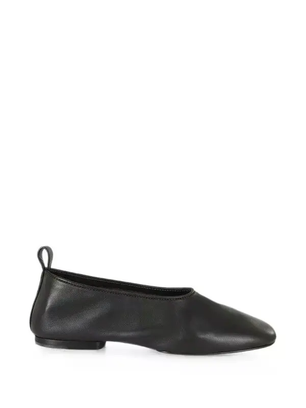 Soeur Bala Leather Ballet Flats - Brown