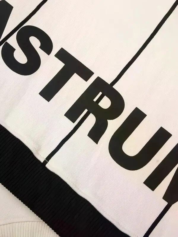 Astrum Imagination Pinstriped Polo Sweatshirt