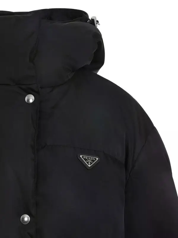 Prada Belted Padded Coat