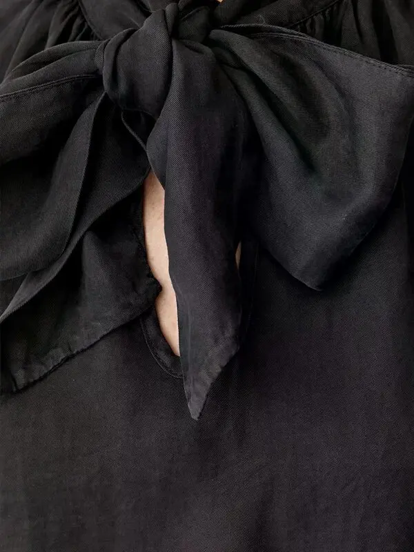 VICOLO Bow-detail Sleeveless Top