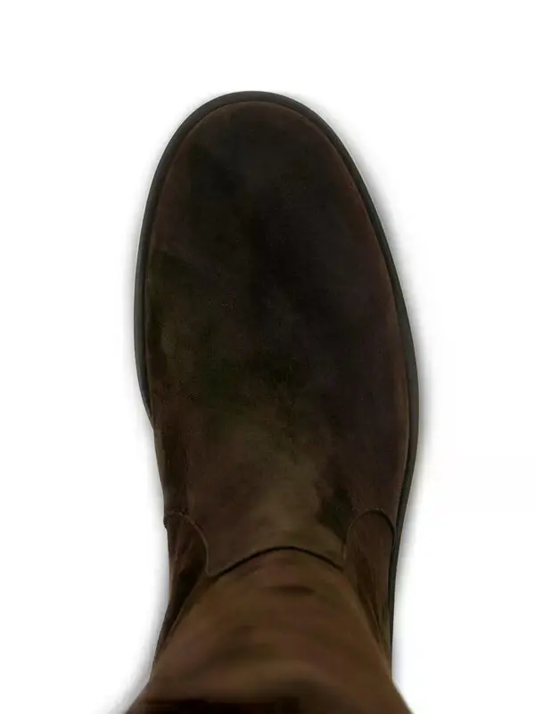 GIANVITO ROSSI Zayne Suede Boots - Brown