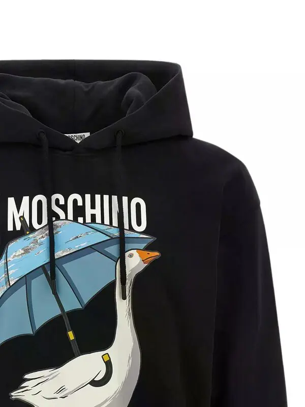 Moschino Goose-print Hoodie