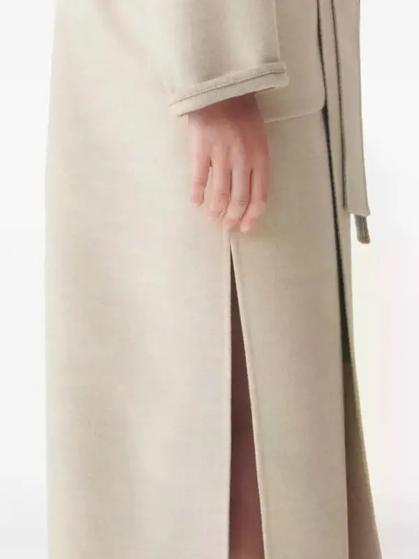 Fabiana Filippi Belted Notch-lapels Coat
