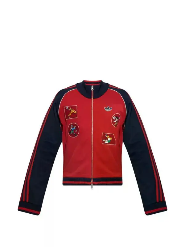 Adidas X Disney X Brain Dead Patch-detail Sweatshirt - Red