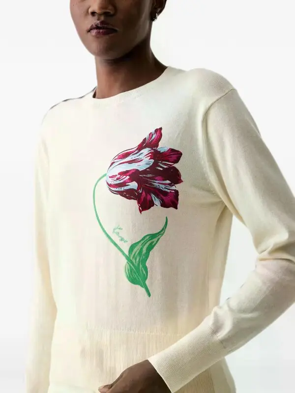 Kenzo Floral-intarsia Sweater