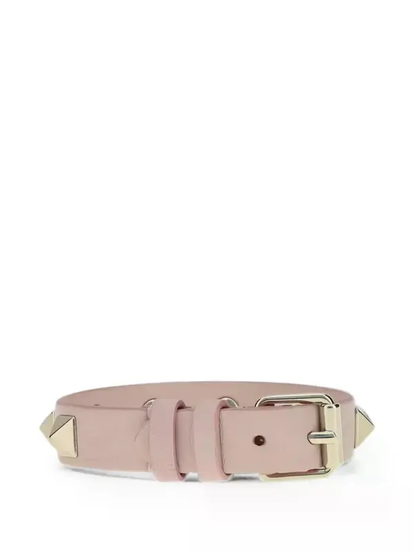 Valentino Garavani Rockstud Leather Bracelet - Neutrals