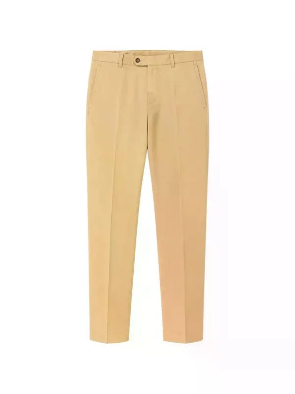 PT TORINO Straight-leg Tailored Trousers - Neutrals