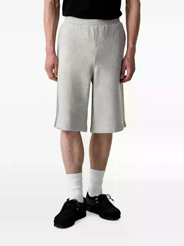 DAILY PAPER Logo-print Elasticated Shorts - Grey
