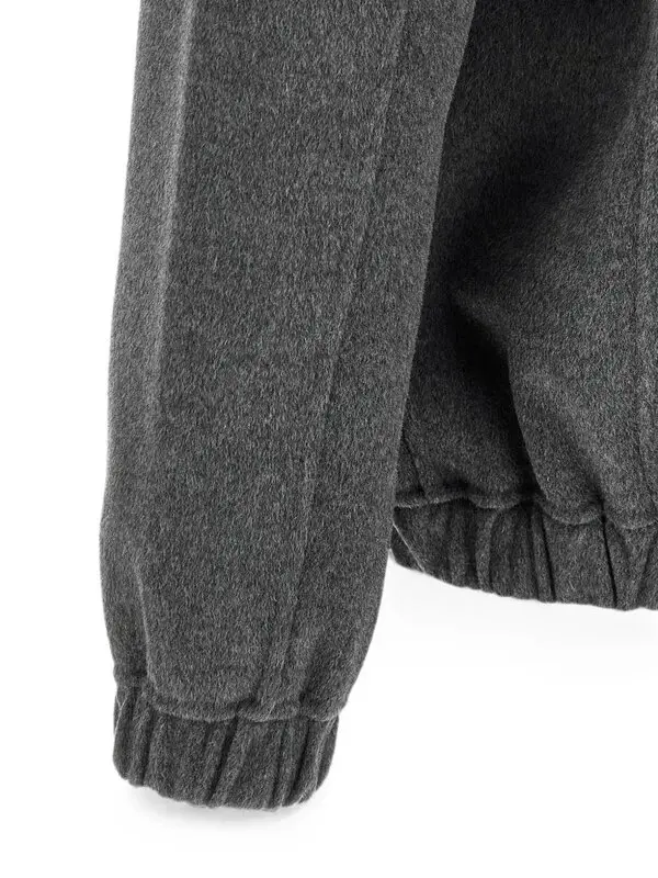 GIORGIO BRATO Zip-up Wool-blend Jacket