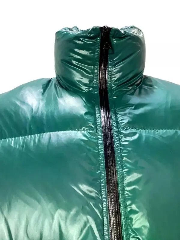 Bottega Veneta Padded Quilted Hooded Zip Up Coat