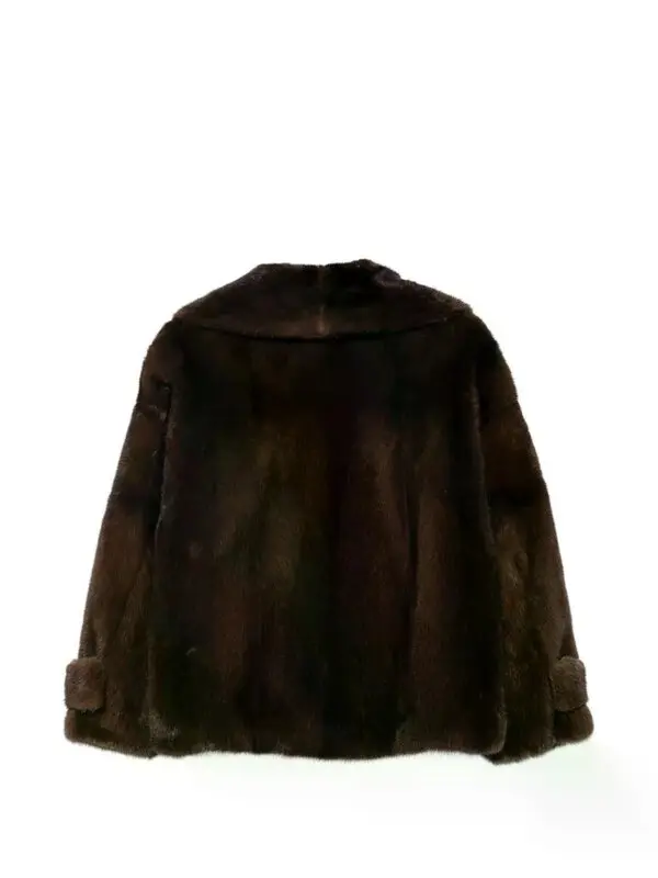 MANZONI 24 Button-fastening Fur Jacket