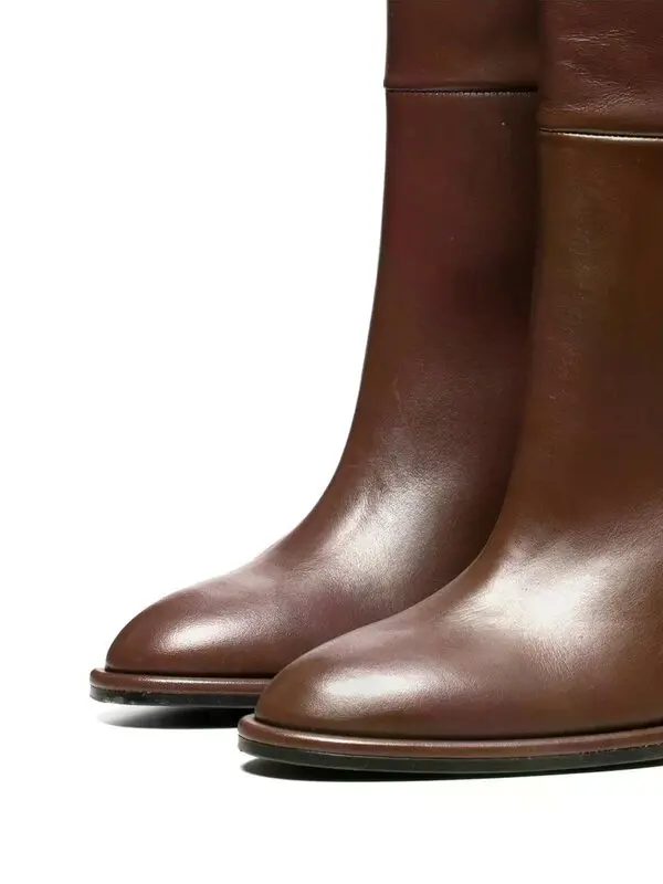 POCHE PARIS Round-toe Knee-high Boots