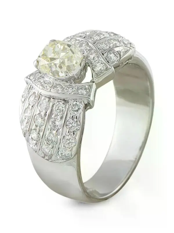 LB EXCLUSIVE 18k White Gold Diamond Ring