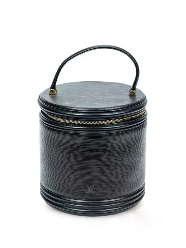 LOUIS VUITTON Cannes Épi-leather Tote Bag - Black