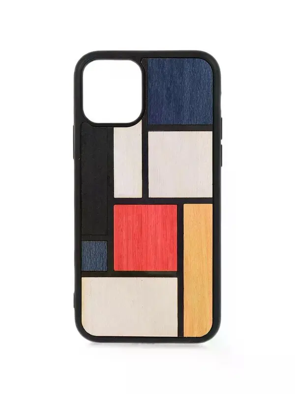 WOOD'D Geometric-pattern Tableau Iphone 11 Pro Case