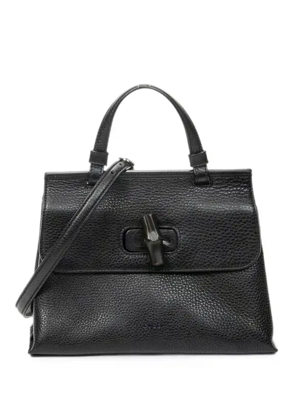 Gucci Bamboo Daily Leather Shoulder Bag