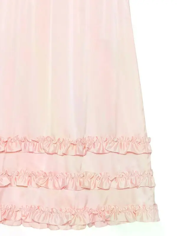 Simone Rocha Ruffled Tiered Maxi Skirt