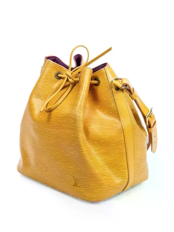 LOUIS VUITTON Pm Noe Épi-leather Bucket Bag - Yellow