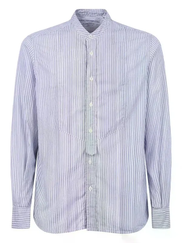 ORIGINAL VINTAGE Striped Button-fastening Shirt