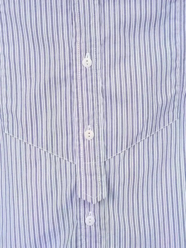 ORIGINAL VINTAGE Striped Button-fastening Shirt