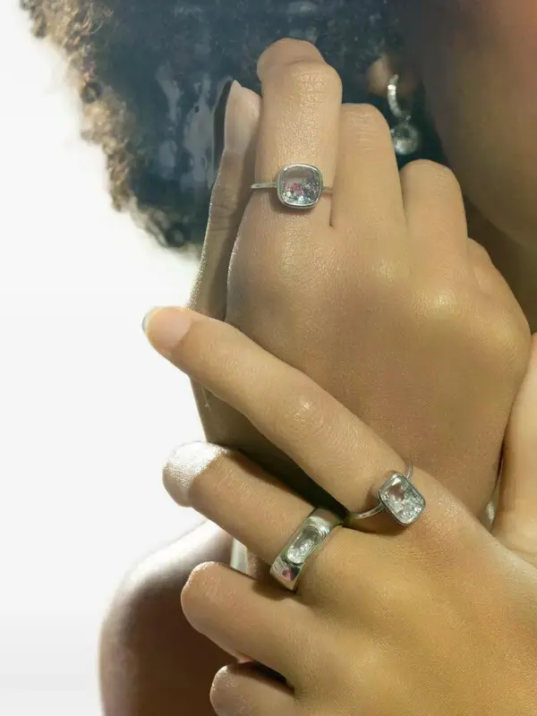 Moritz Glik 18k White Gold Kaleidoscope Shaker™ Diamond Ring