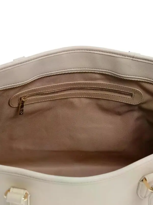 Moschino Logo-embossed Tote Bag - Neutrals