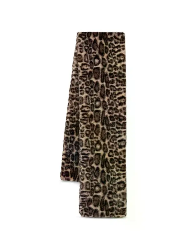 Joseph Ribkoff Leopard-print Scarf - Brown
