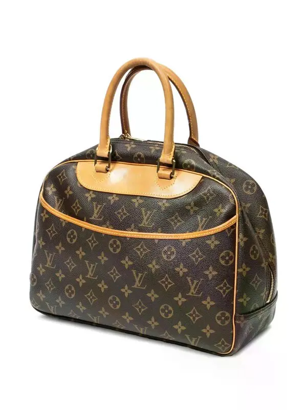 LOUIS VUITTON Deauville Monogram Tote Bag - Brown