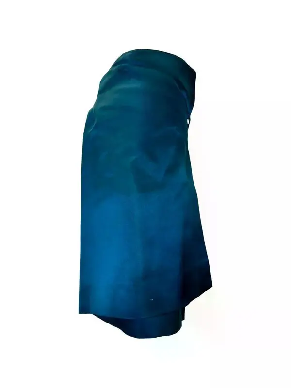 LOUIS VUITTON Belted Wrap Skirt - Blue