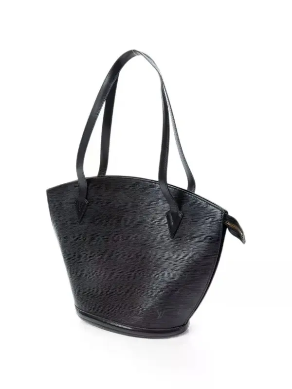 LOUIS VUITTON St-jacques Epi Shoulder Bag - Black