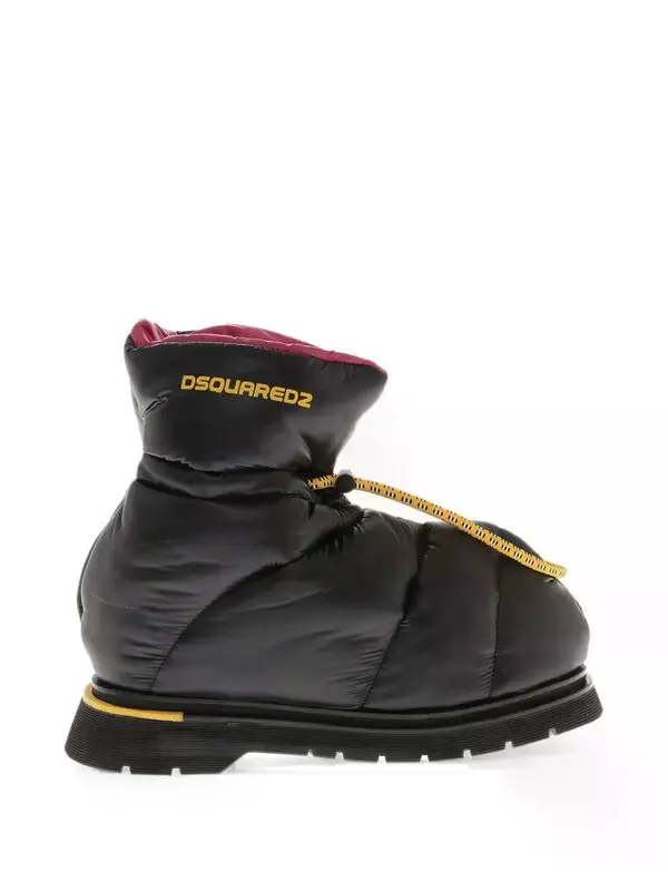 Dsquared2 Padded Ankle Boots - Black