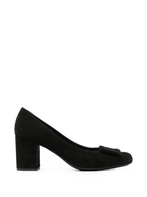 Saint Laurent 2010s Buckle-detail Pumps - Black