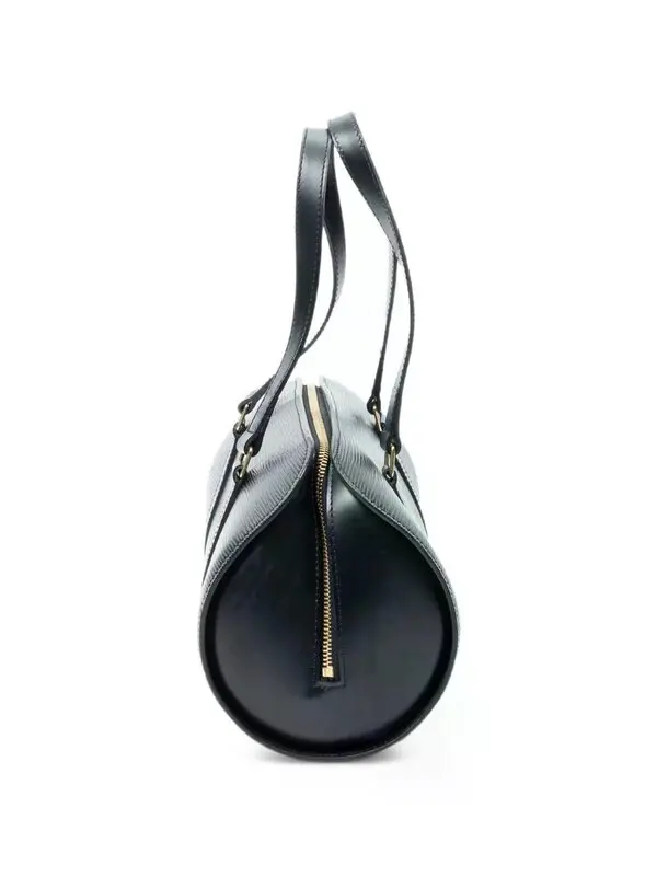 LOUIS VUITTON Soufflot Epi Leather Shoulder Bag - Black