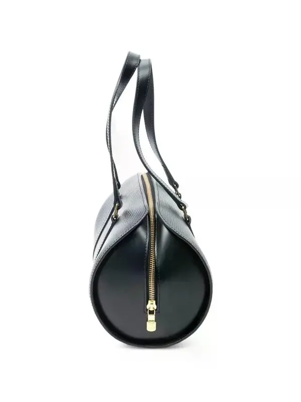 LOUIS VUITTON Soufflot Epi Leather Shoulder Bag - Black