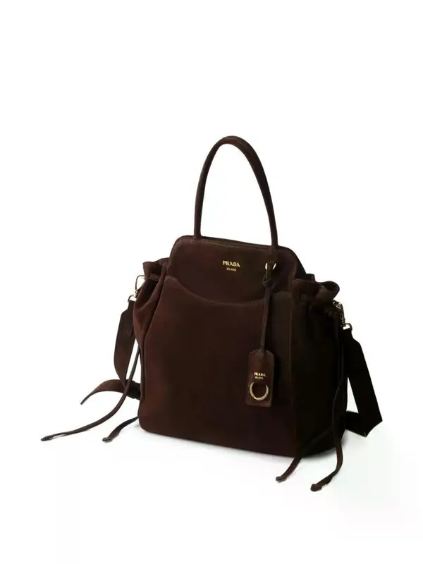 Prada Medium Carry Suede Bag